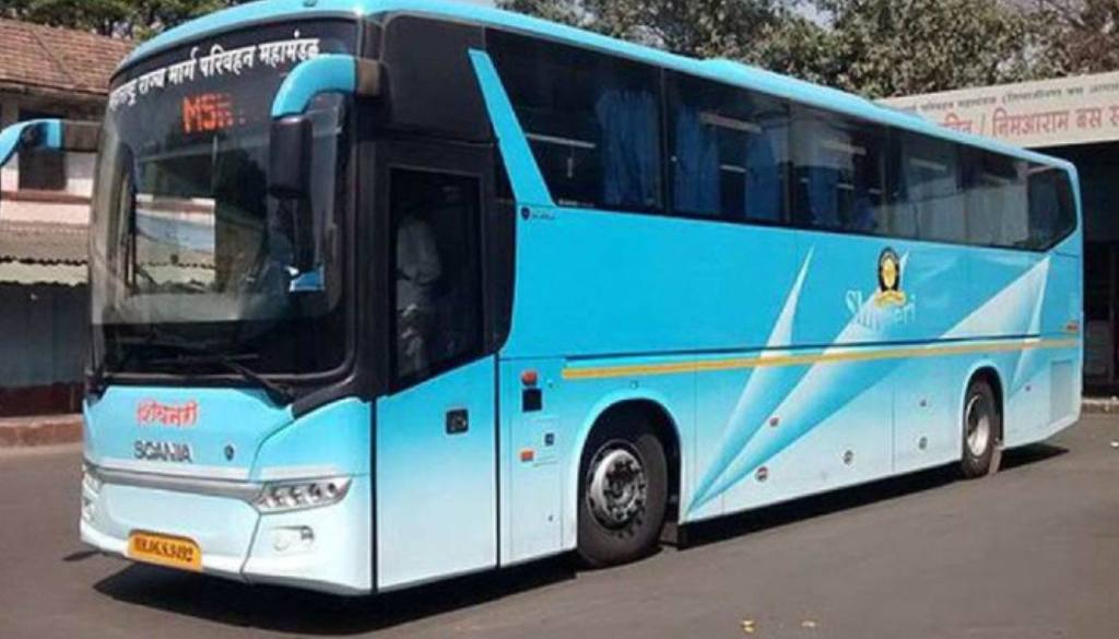 Pune: MSRTC Starts Shivneri Bus Between Shivajinagar and Nashik ... Pune: MSRTC Starts Shivneri Bus Between Shivajinagar and Nashik ...