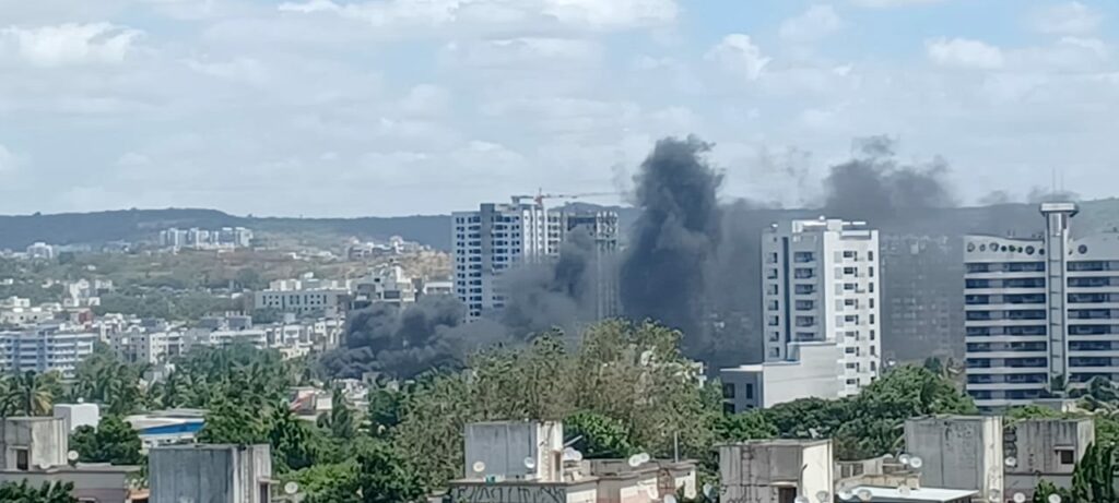 Pune: Fire Engulfs Scrap Godown In Karve Nagar; Fire Brigade Dispatches ...