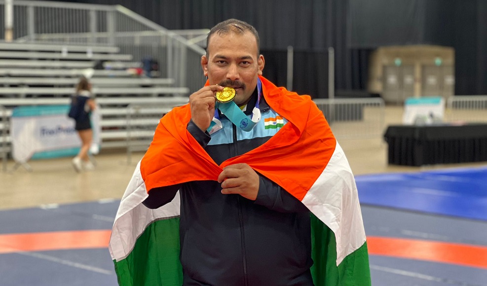 Pune: Wrestler Vijay Chauddhary becomes World Champion at World Police ...