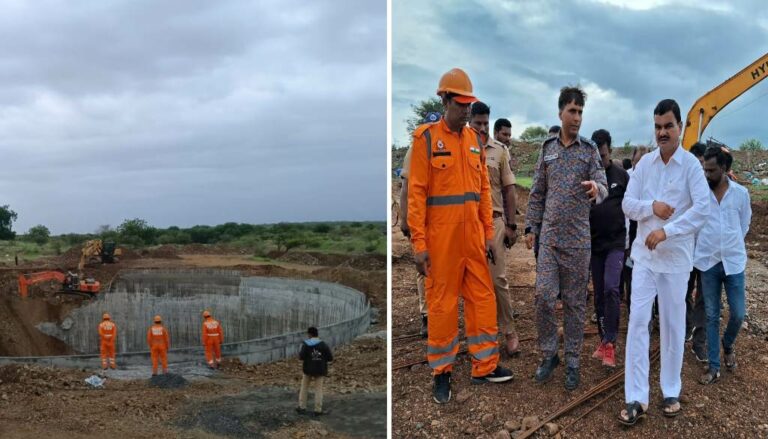 Pune: Four Laborers Trapped in 80-Feet-Deep Well Amid Sudden Collapse ...