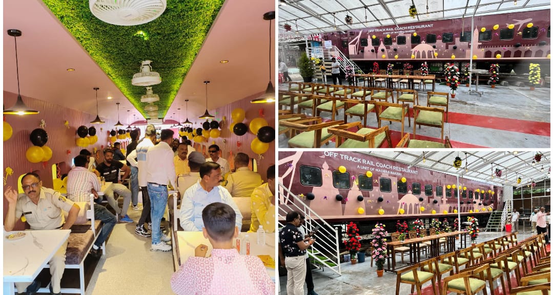 From Tracks to Tables: Nashik Station Introduces Iconic Rail Coach ...