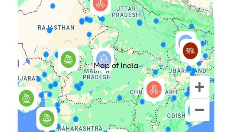 'Traveller’s Map of India' Shows Over 600 Destinations to Enrich the ...