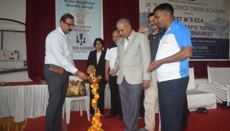 Krishnan register an upset at 1st JK's ECA One Day FIDE Rating Rapid ...