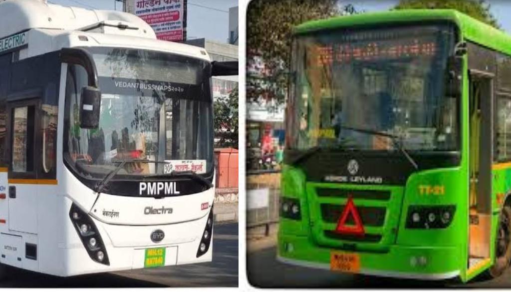 Pune: CNG Buses Prove 20% Cheaper than E-Buses, Prompting Fleet ...