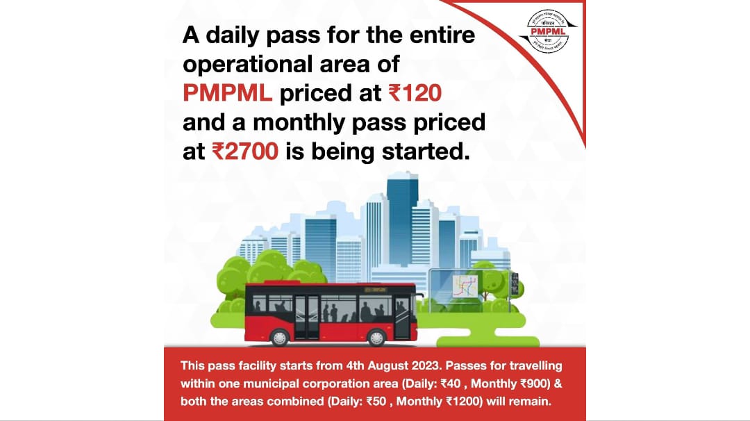 Pune: PMPML Introduces Daily Pass For PMRDA Limits At Rs 120 - Punekar News