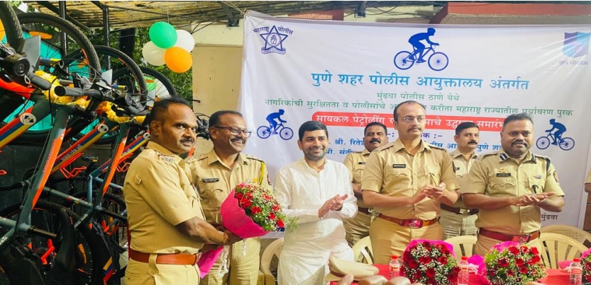 Mundhwa Police Station In Pune Initiates Bicycle Patrolling For ...