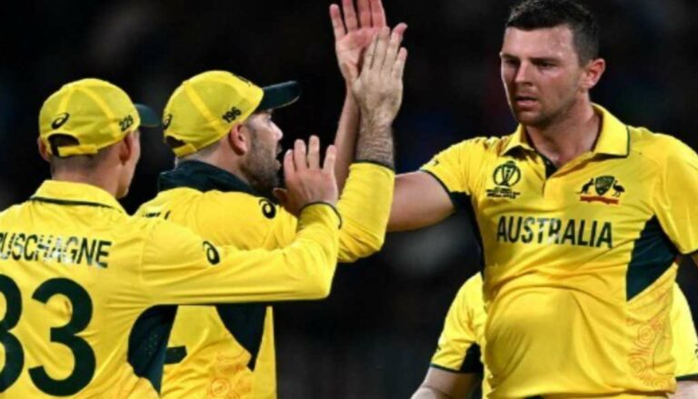 WC 2023: Australia Secures First Win in 2023 ICC ODI World Cup Against ...