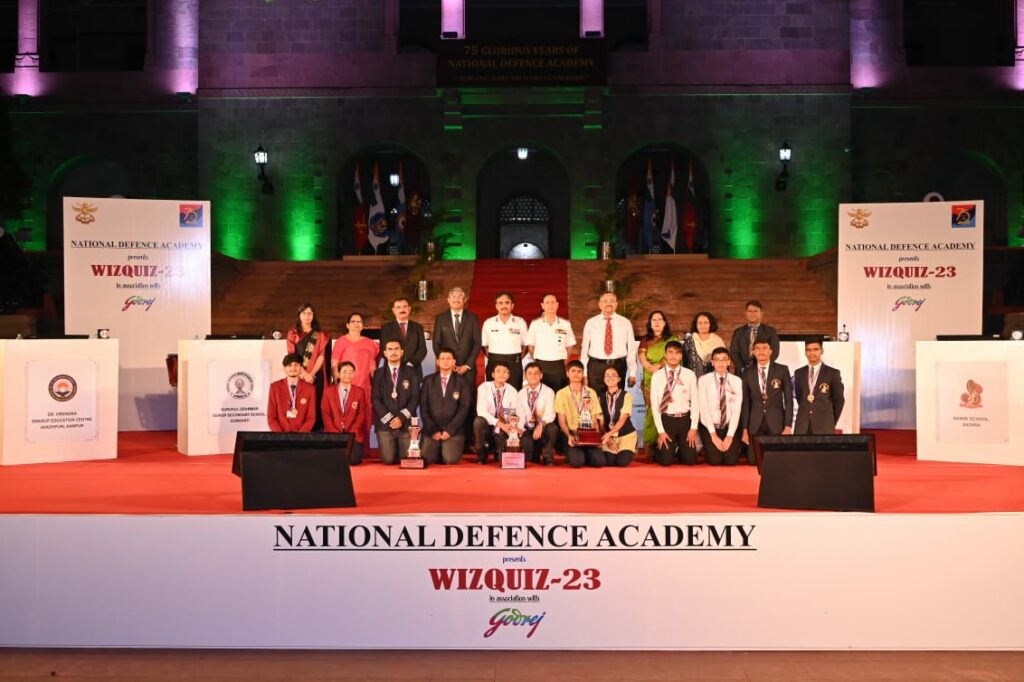 Pune: National Defence Academy Celebrates 75 Years with WIZQUIZ ...