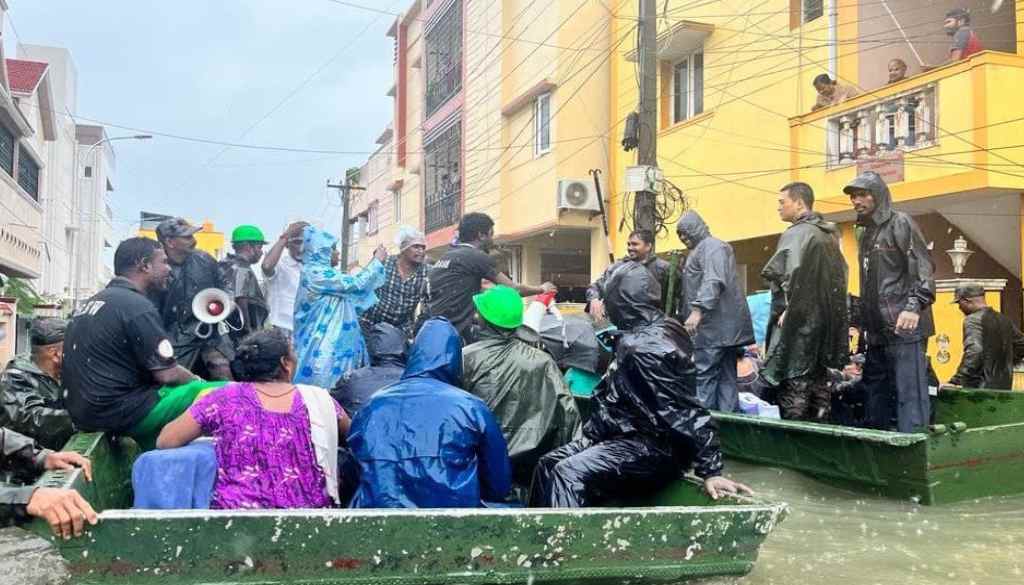 Indian Army Launches Flood Relief Operation in Response to Chennai ...