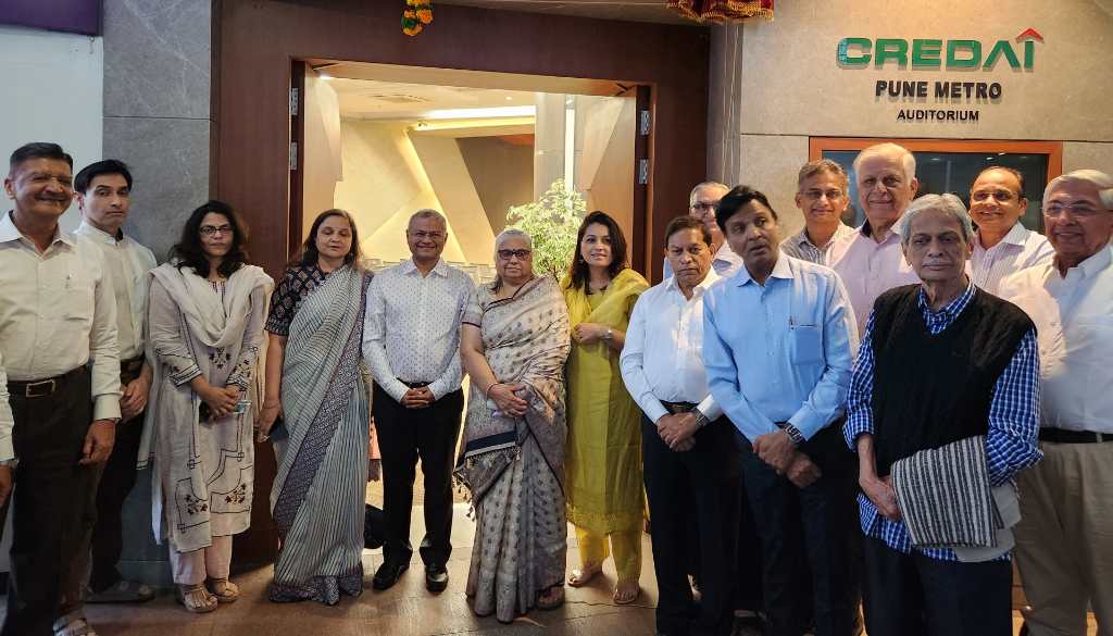 CREDAI Pune Metro Names Its Auditorium After Founder President- Late ...