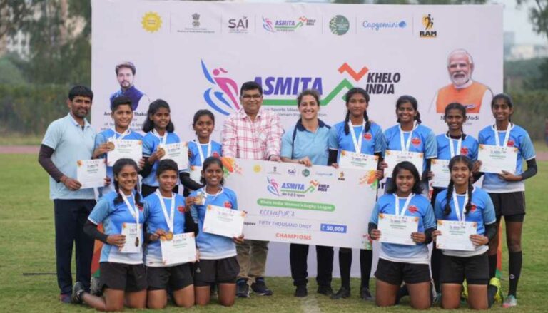 Kolhapur A win at the Second League of Khelo India Women’s Rugby League ...