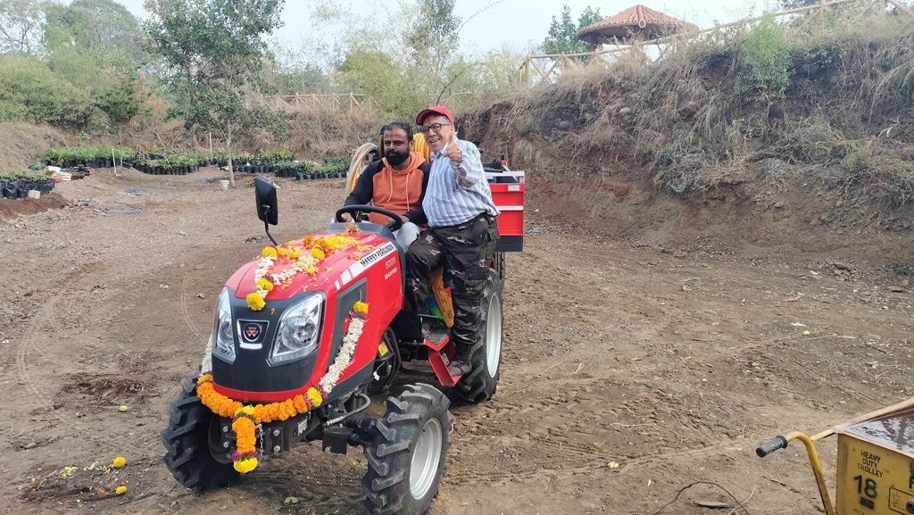 Pune: Anandvan Foundation Boosts Green Initiative with New Tractor ...