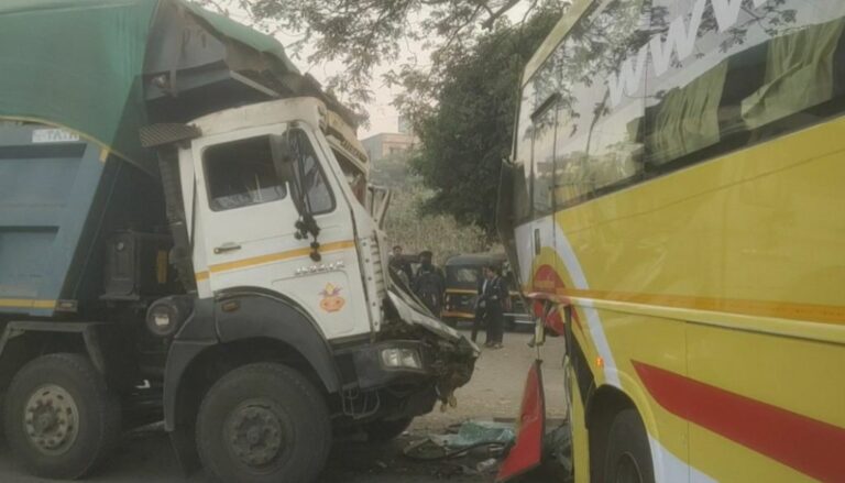Pune: Accident Near Navle Bridge Leaves Multiple Travels Passengers ...