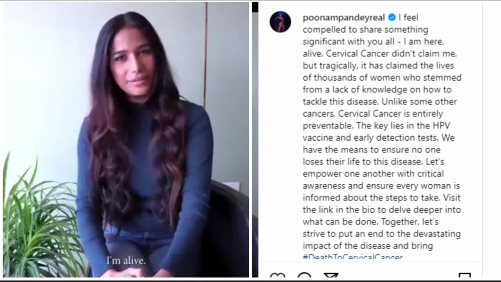 Poonam Pandey: Rising from the Shadows of a Viral Hoax to Advocate for ...
