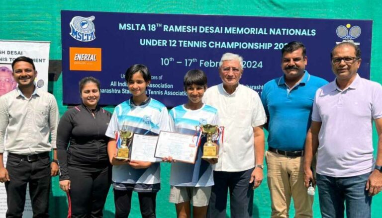 Double Crown for Puneet, title for Sarena at 18th Ramesh Desai Memorial ...