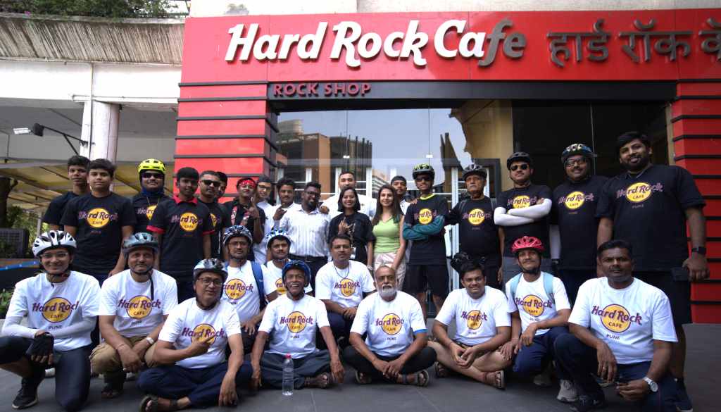 Pune: Hard Rock Cafe Leads Historical Ride and Charity Drive, Uniting ...