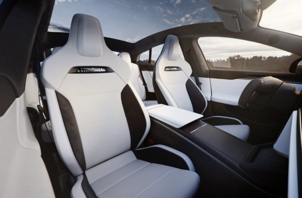 Tesla Introduces Sport Seats in Model S Plaid Enhancing Comfort and ...