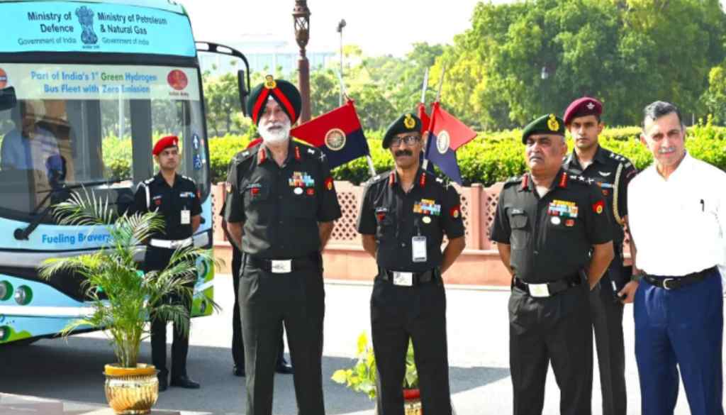 Indian Army Adopts Hydrogen-Powered Buses in Pollution Reduction Drive ...