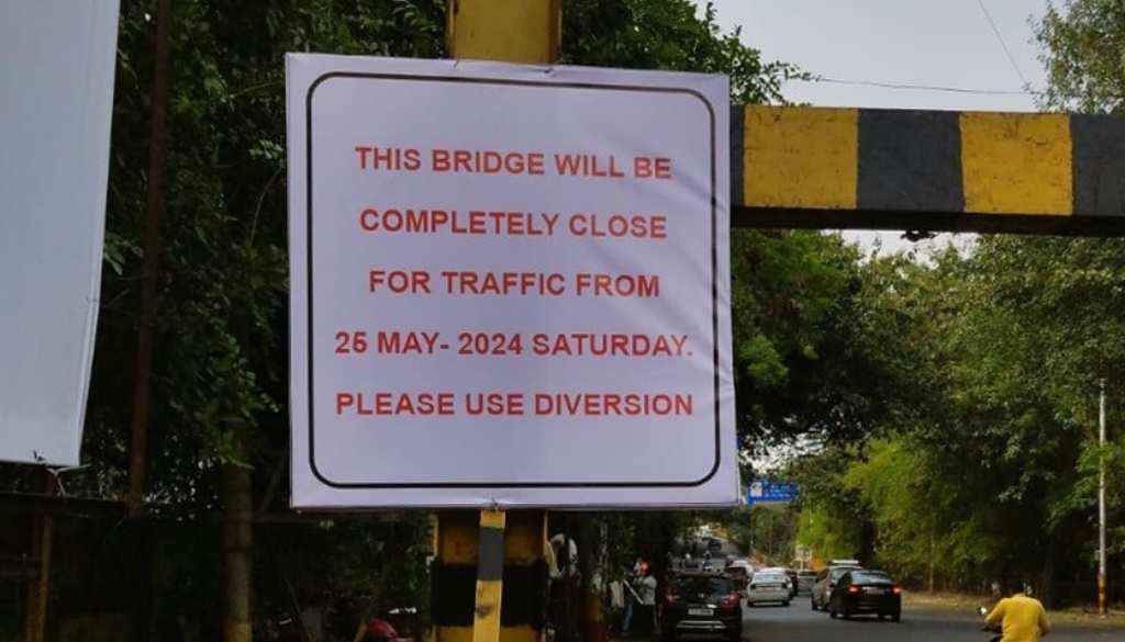 Pune: Sadhu Vaswani Bridge Shutting Down For Reconstruction From May 26 ...