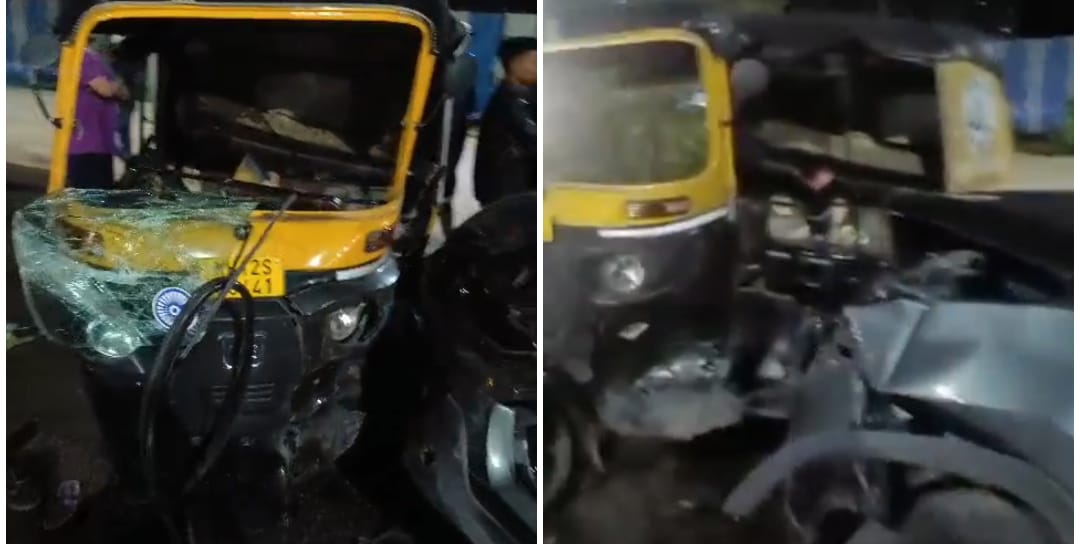 Pune: Drunk Driver Collides with Autorickshaw on Porwal Road, Leaving ...