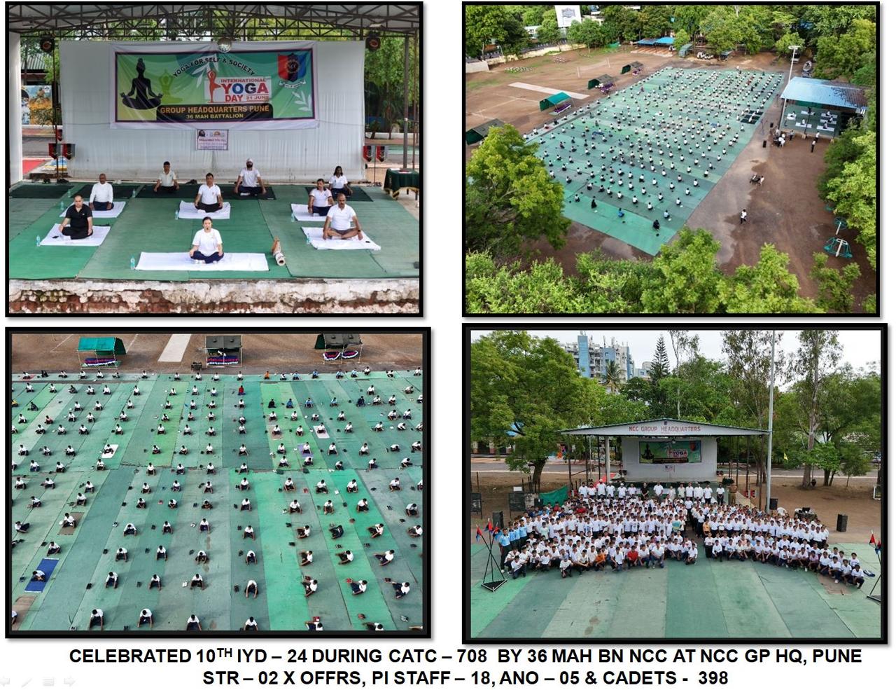 Pune: NCC Cadets Celebrate International Yoga Day - Punekar News