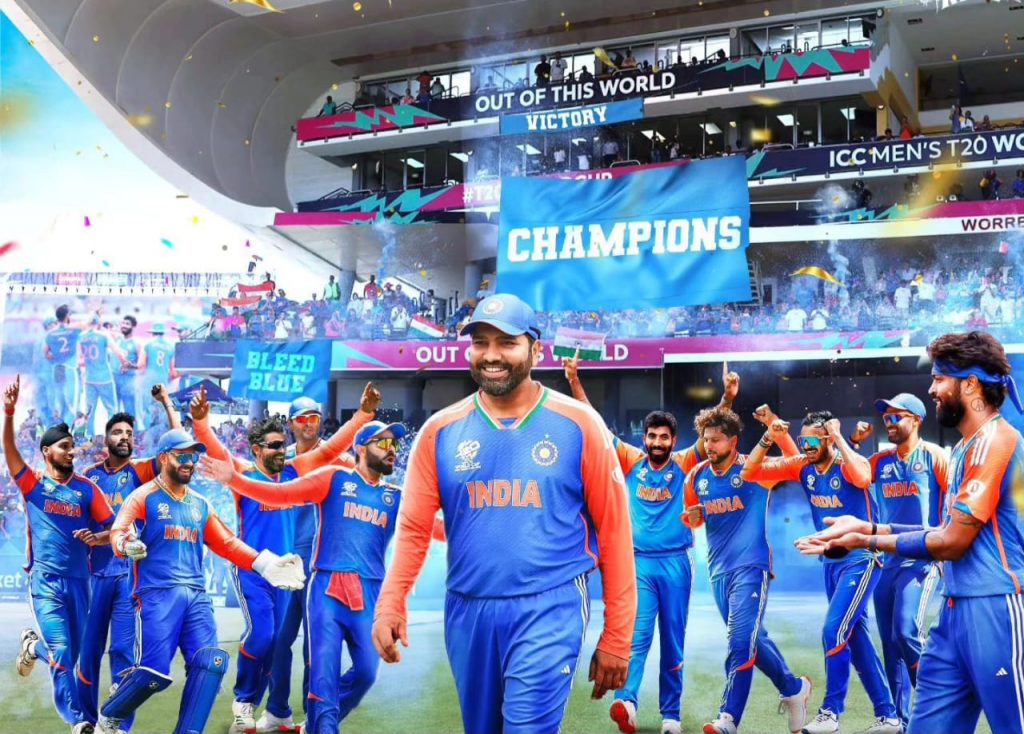 India Wins ICC Men's T20 World Cup 2024 Against South Africa - Punekar News