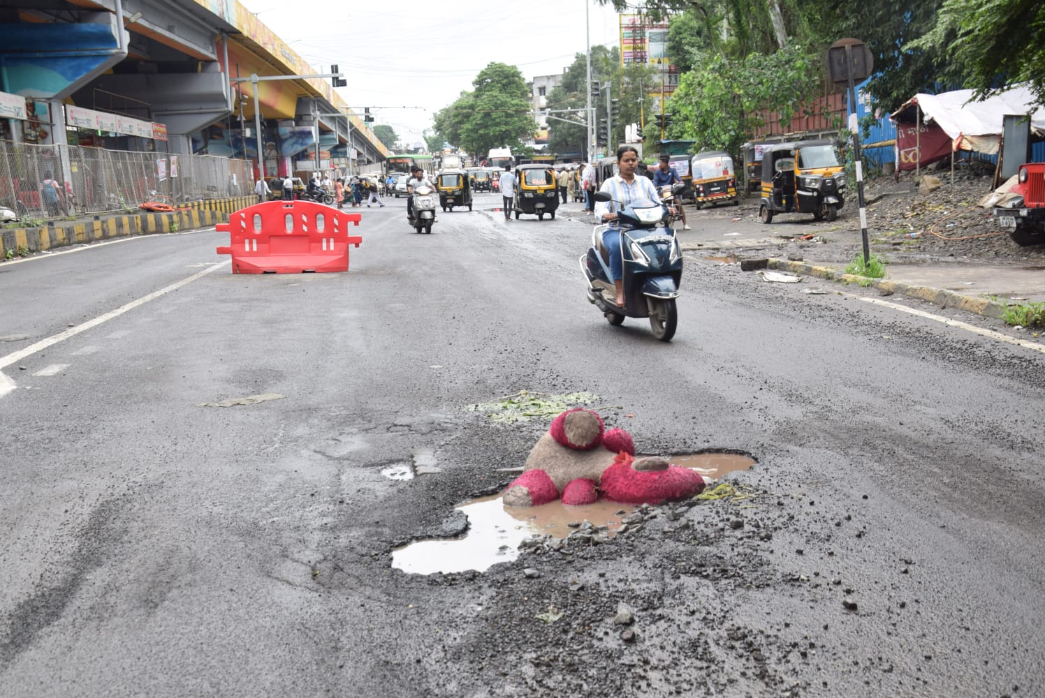 Pune: Pimpri-Chinchwad Faces Severe Road Damage Due to Continuous ...