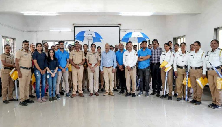 Cybage Boosts Pune Police Morale with Rain Gear Donation - Punekar News