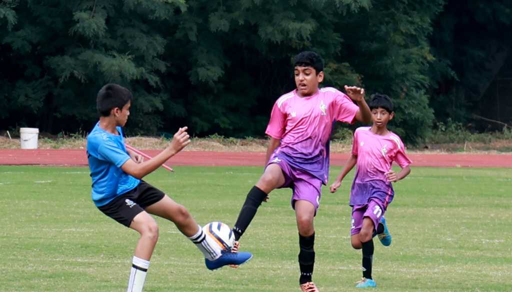 Football: Kalyani School ride on Viraj heriocs, Nets 4 goals in singlehanded effort - Punekar News