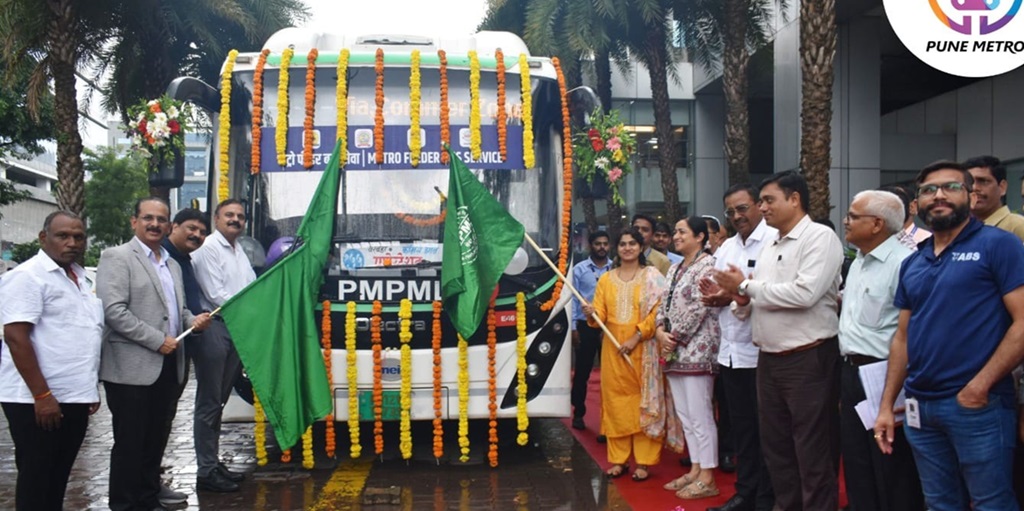 Pune: Yerwada Metro Station to Commerzone IT Park Feeder Bus Service ...