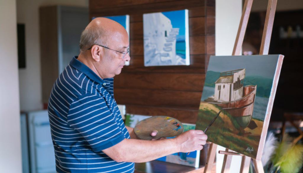 From Engineer to Artist: Anant Bhide to Showcase Oil Paintings in Solo ...