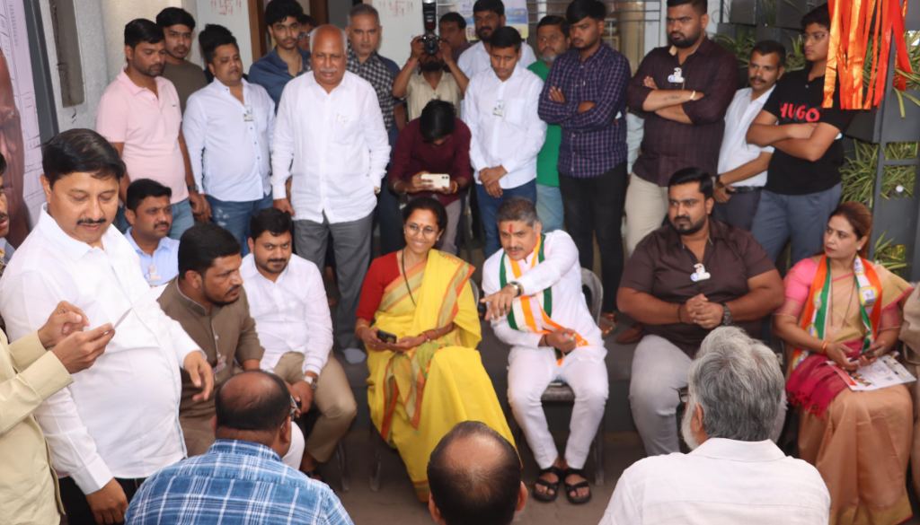 Pune: Supriya Sule and Rahul Kalate Unveil MVA’s Chinchwad Constituency ...