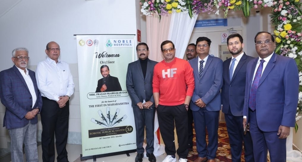 Noble Hospitals Introduces Maharashtra's First SSI Mantra 3 Robotic System - Punekar News