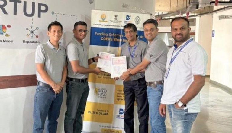 Pune: VIR Mobility Secures Rs 45 Lakh Funding Under Startup India Seed Fund Scheme - Punekar News