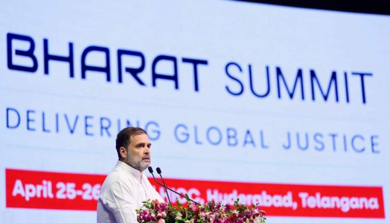 Rahul Gandhi at Bharat Summit 2025: “Politics Must Shift from Fear to ...