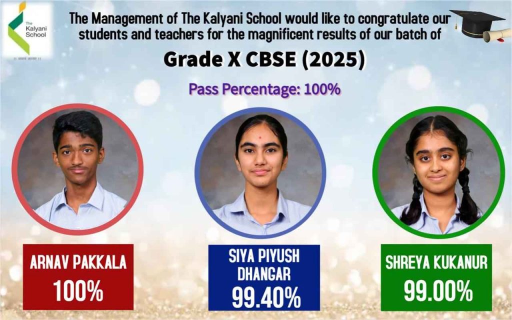 Kalyani School, Pune Celebrates Outstanding CBSE Board Results with a ...