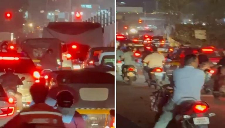 Pune: Massive Traffic Jam Hits Newly Inaugurated Flyover On Sinhagad ...