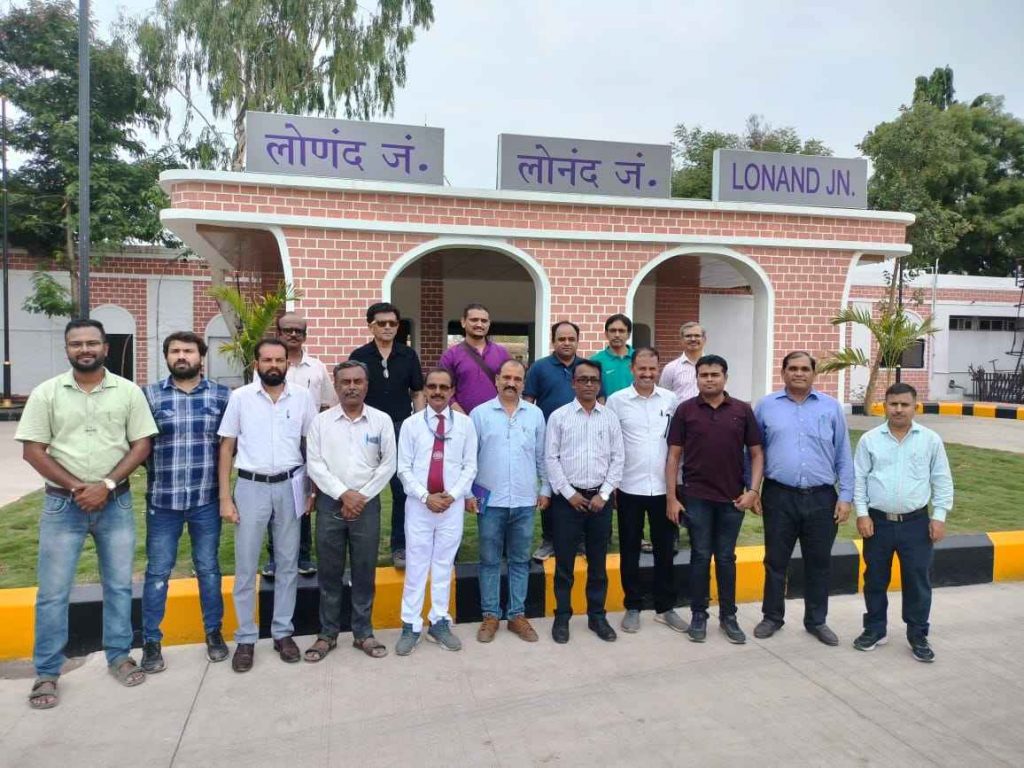 Railway: Pune Division Hosts Media Tour of Upgraded Kedgaon, Lonand ...