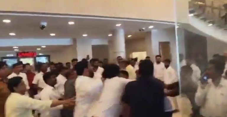 Maharashtra Assembly Fight: Padalkar, Awhad Supporters Clash Inside ...