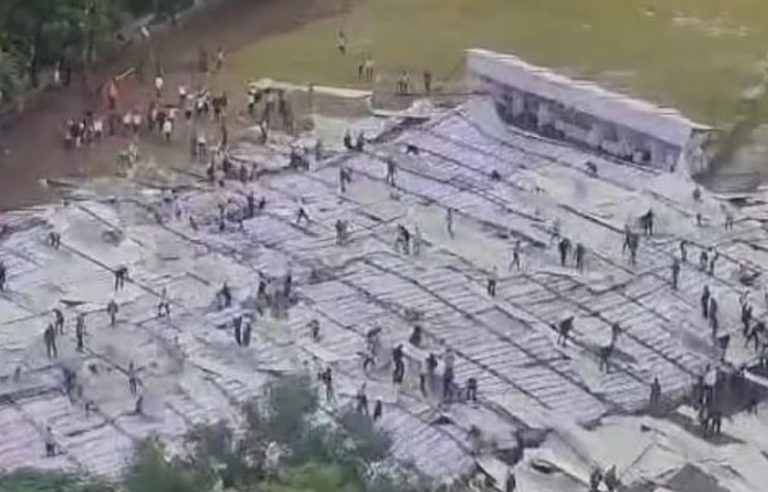 Pune: 3,000-Seat Structure Falls Hours After Event At JSPM Grounds, No ...