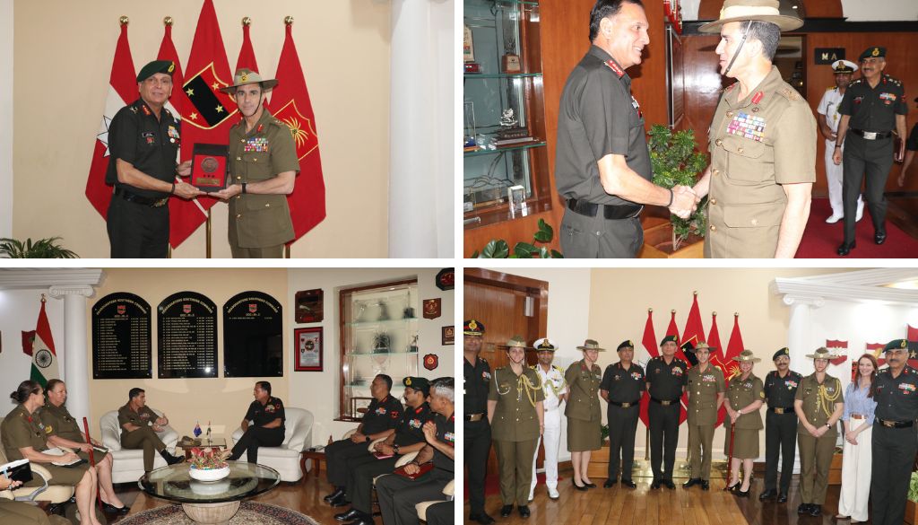 Australian Army Chief Visits Pune’s Southern Command to Strengthen ...