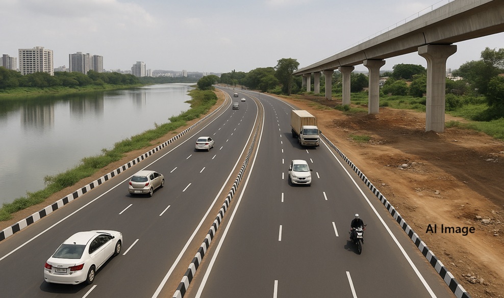 Pune: Work on Shivne-Kharadi Road Project Gains Momentum as Land ...