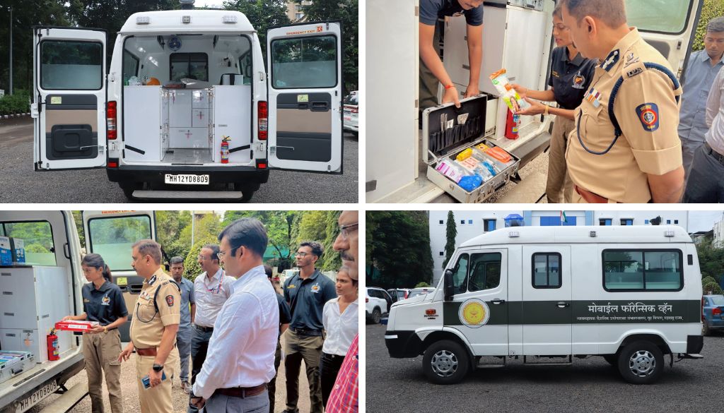 Pimpri-Chinchwad Police Launch High-Tech Forensic Van to Strengthen ...