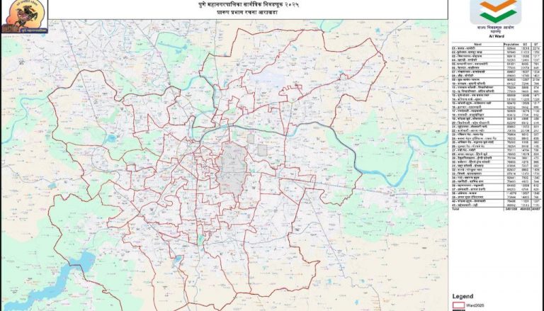 Pune to Elect 165 Corporators from 41 Wards; Draft Structure Released ...