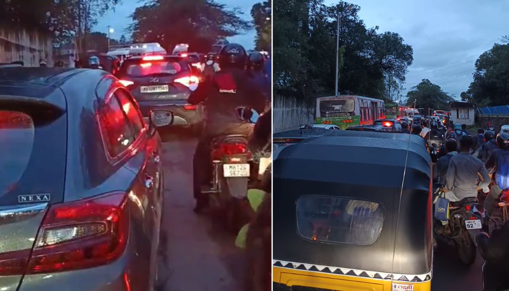 Traffic Chaos in Lohgaon: Daily Gridlock on Pune Airport Road Leaves Commuters Helpless ...
