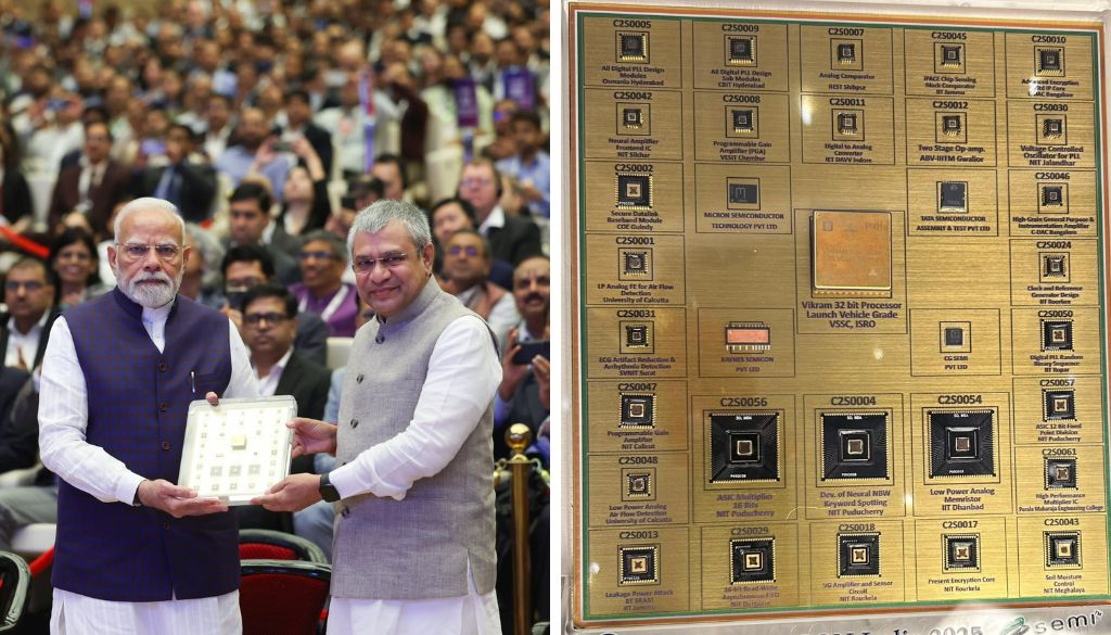 India’s First Indigenous 32-Bit Processor: Vikram Presented to Prime ...