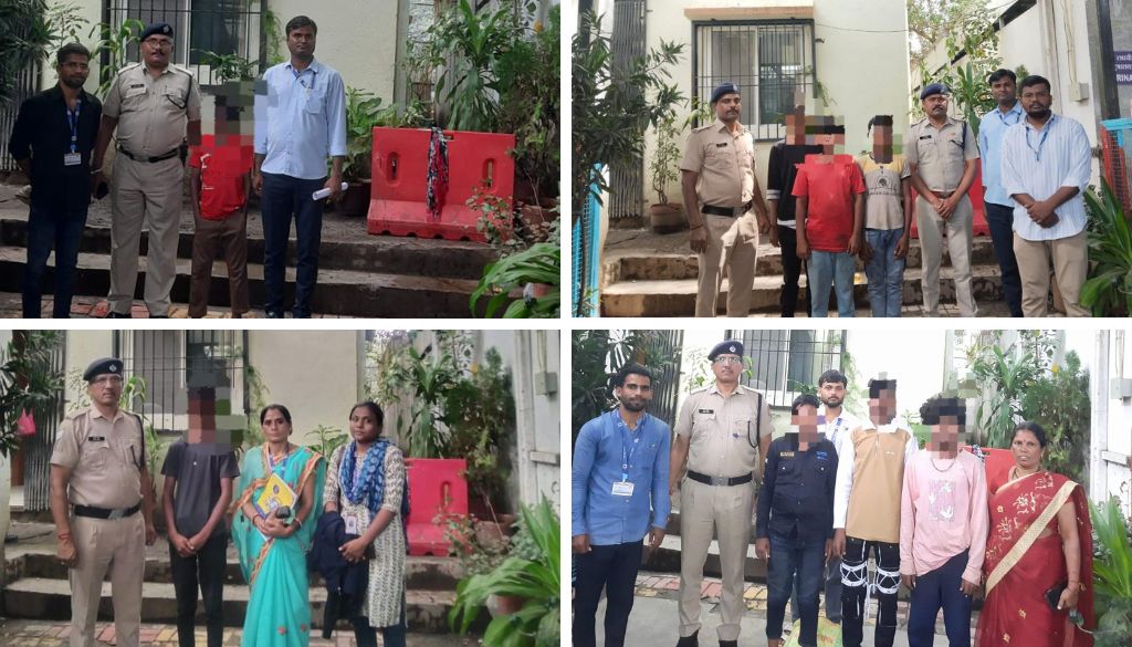 RPF Pune Rescues 8 Minors From Pune Railway Station - Punekar News
