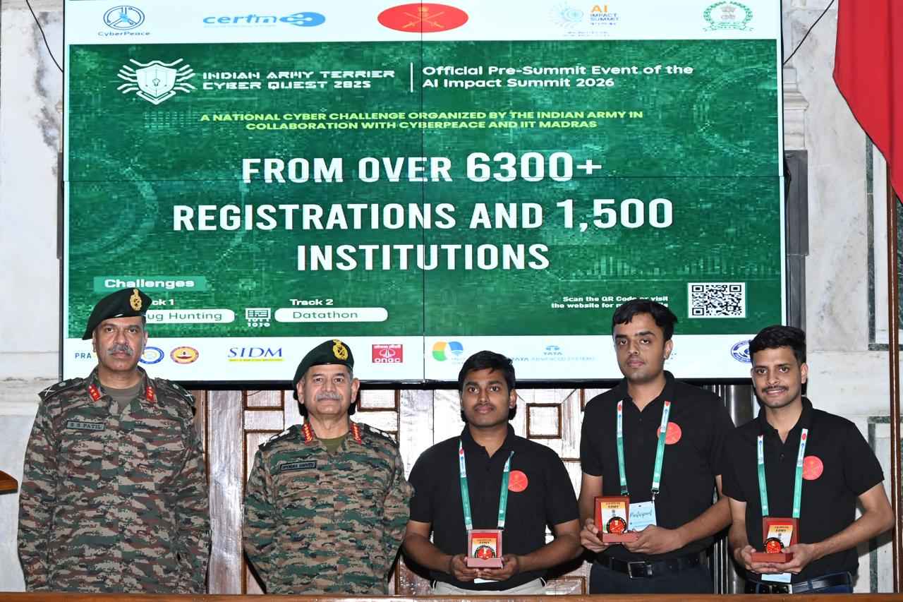 AIT PUNE TEAM CLINCHES FIRST PRIZE AT THE INDIAN ARMY TERRIER HACKATHON ...