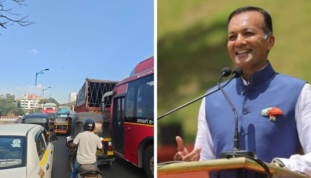 ‘1.3 Hours for 20 km!’ MP Naveen Jindal Slams Pune’s Traffic Chaos ...
