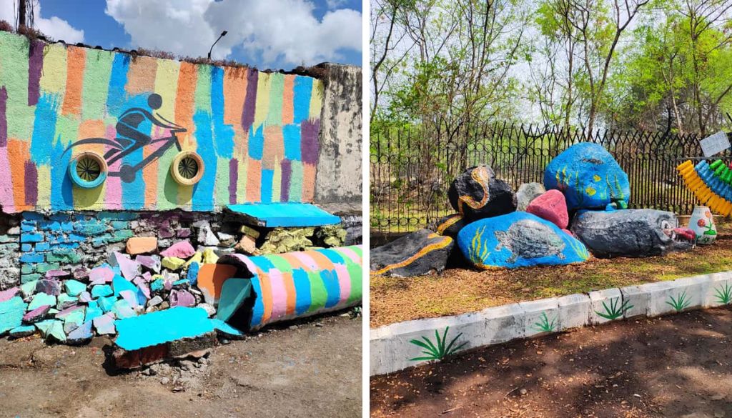 Pune: PCMC’s ‘Waste to Wonder’ Initiative Turns Trash into Public Art ...